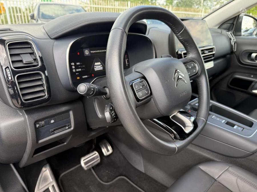 Черный Ситроен C5 Aircross 2022 в Мариямполе, объемом двигателя 1.50 л и пробегом 169 тыс. км за 16087 €, фото 29 на AUTOMOTO.COM.LV