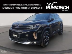 Black Citroen C5 Aircross 2023 in Kaunas, with an engine capacity of 1.20 L and mileage of 20 thousand km for 24450 €, photo  on AUTOMOTO.COM.LV