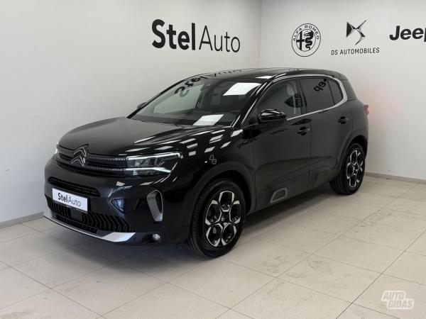 Black Citroen C5 Aircross 2023 in Vilnius, with an engine capacity of 1.50 L and mileage of 33 thousand km for 21990 €, photo 1 on AUTOMOTO.COM.LV