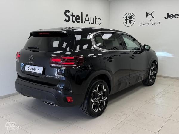 Black Citroen C5 Aircross 2023 in Vilnius, with an engine capacity of 1.50 L and mileage of 33 thousand km for 21990 €, photo 5 on AUTOMOTO.COM.LV