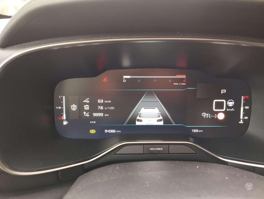 Melns Citroen C5 Aircross 2023 Viļņa, ar dzinēja tilpumu 1.20 L un nobraukumu 94 tūkst. km par 18140 €, foto 13 vietnē AUTOMOTO.COM.LV
