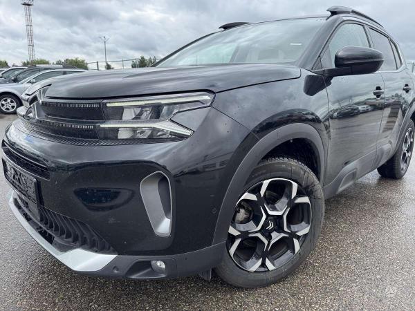 Melns Citroen C5 Aircross 2023 Marijampole, ar dzinēja tilpumu 1.50 L un nobraukumu 149 tūkst. km par 17545 €, foto  vietnē AUTOMOTO.COM.LV