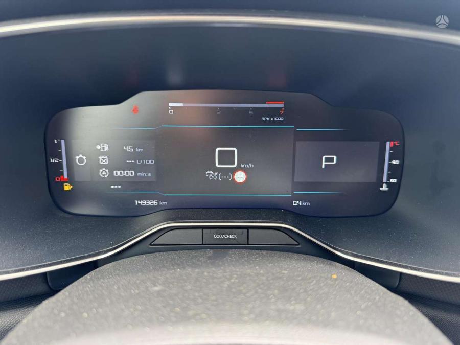 Черный Ситроен C5 Aircross 2023 в Мариямполе, объемом двигателя 1.50 л и пробегом 149 тыс. км за 17545 €, фото 9 на AUTOMOTO.COM.LV