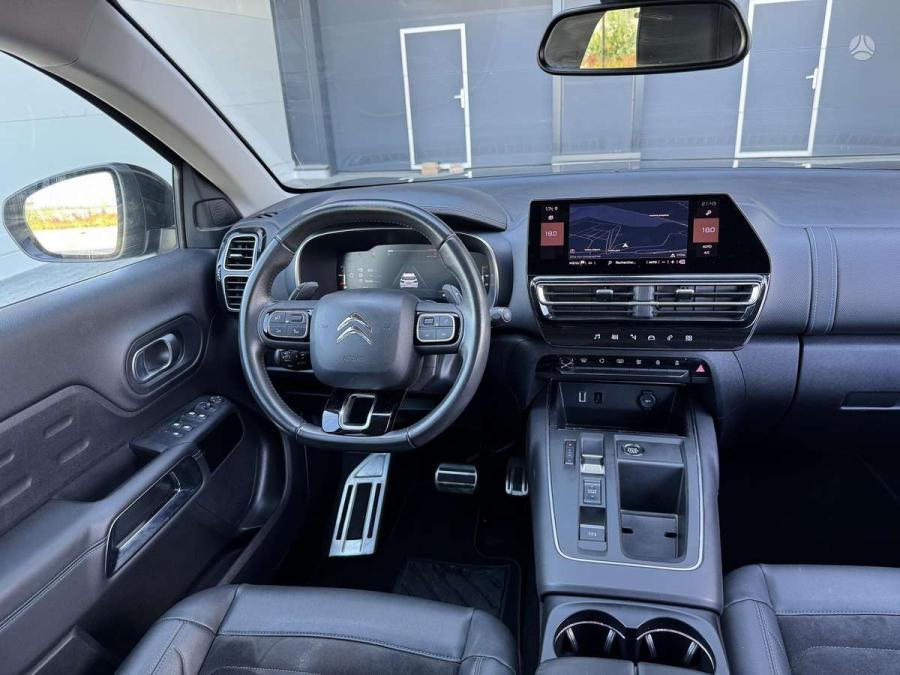Черный Ситроен C5 Aircross 2023 в Вильнюс, объемом двигателя 1.20 л и пробегом 115 тыс. км за 16783 €, фото 10 на AUTOMOTO.COM.LV
