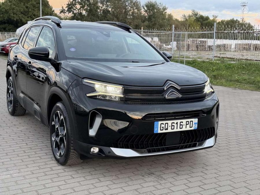 Черный Ситроен C5 Aircross 2023 в Мариямполе, объемом двигателя 1.20 л и пробегом 124 тыс. км за 15972 €, фото 6 на AUTOMOTO.COM.LV