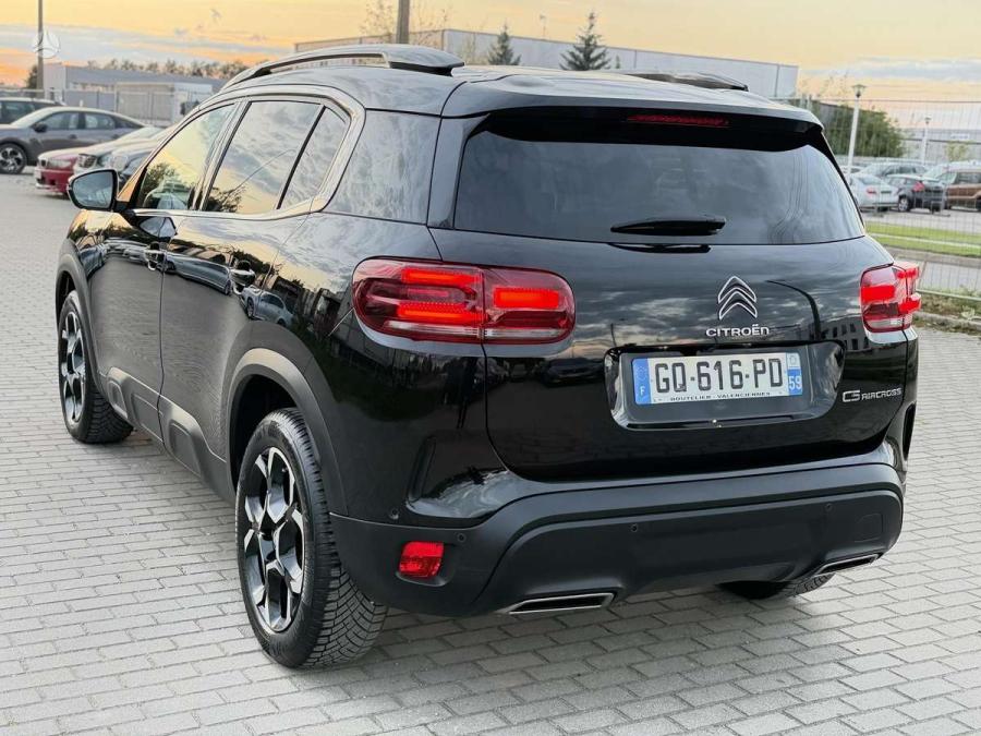 Черный Ситроен C5 Aircross 2023 в Мариямполе, объемом двигателя 1.20 л и пробегом 124 тыс. км за 15972 €, фото 14 на AUTOMOTO.COM.LV