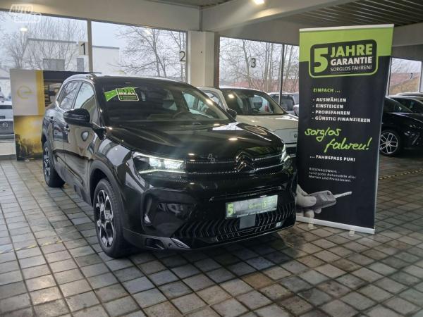 Melns Citroen C5 Aircross 2025 Kauņa, ar dzinēja tilpumu 1.20 L un nobraukumu 30 tūkst. km par 25762 €, foto 2 vietnē AUTOMOTO.COM.LV