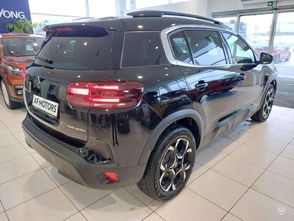 Melns Citroen C5 Aircross 2025 Kauņa, ar dzinēja tilpumu 1.50 L un nobraukumu 22 tūkst. km par 26788 €, foto 3 vietnē AUTOMOTO.COM.LV