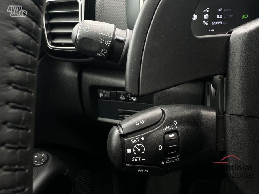 Black Citroen C5 Aircross 2025 in Avizieniai, with an engine capacity of 1.50 L and mileage of 34 thousand km for 24500 €, photo 12 on AUTOMOTO.COM.LV