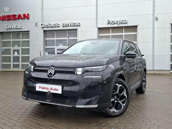 Black Citroen C5 Aircross 2026 in Vilnius, with an engine capacity of 1.60 L and mileage of 14 thousand km for 39900 €, photo 1 on AUTOMOTO.COM.LV
