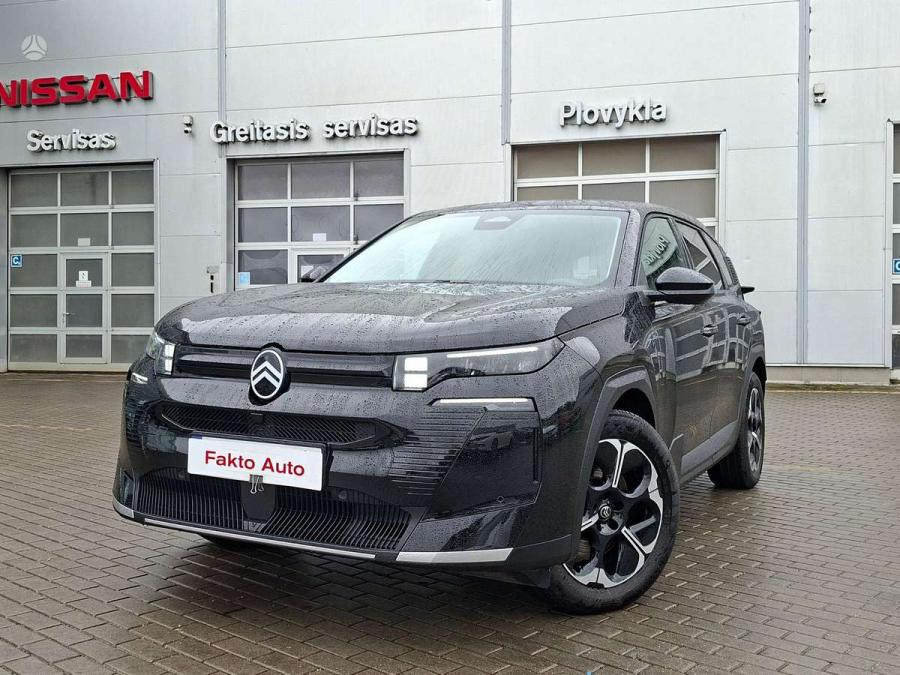Черный Ситроен C5 Aircross 2026 в Вильнюс, объемом двигателя 1.60 л и пробегом 14 тыс. км за 39900 €, фото 1 на AUTOMOTO.COM.LV