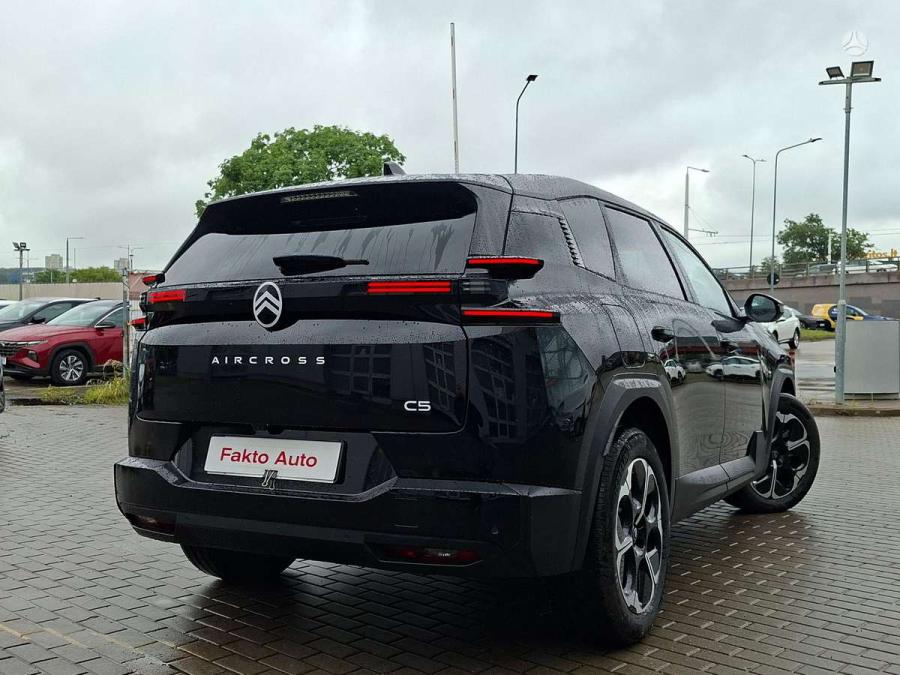 Черный Ситроен C5 Aircross 2026 в Вильнюс, объемом двигателя 1.60 л и пробегом 14 тыс. км за 39900 €, фото 5 на AUTOMOTO.COM.LV