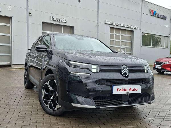 Black Citroen C5 Aircross 2026 in Vilnius, with an engine capacity of 1.60 L and mileage of 14 thousand km for 39900 €, photo 6 on AUTOMOTO.COM.LV