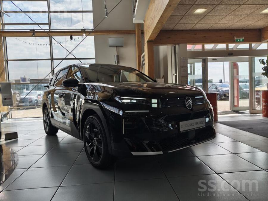 Melns Citroen C5 Aircross 2026 Rīga, ar dzinēja tilpumu 1.20 L un nobraukumu 0 tūkst. km par 34740 €, foto 3 vietnē AUTOMOTO.COM.LV
