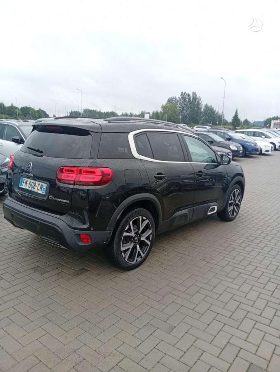 Черный Ситроен C5 Aircross 2019 в Таураге, объемом двигателя 1.50 л и пробегом 209 тыс. км за 11500 €, фото 6 на AUTOMOTO.COM.LV