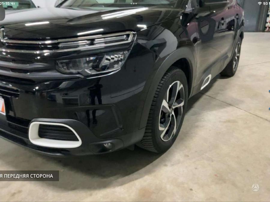 Black Citroen C5 Aircross 2020 in Vilnius, with an engine capacity of 1.50 L and mileage of 147 thousand km for 10600 €, photo 3 on AUTOMOTO.COM.LV