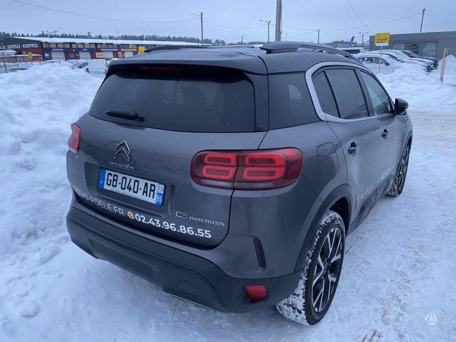 Melns Citroen C5 Aircross 2021 Viļņa, ar dzinēja tilpumu 1.50 L un nobraukumu 189 tūkst. km par 11690 €, foto 4 vietnē AUTOMOTO.COM.LV