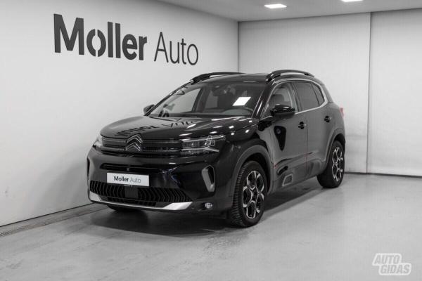 Black Citroen C5 Aircross 2023 in Vilnius, with an engine capacity of 1.20 L and mileage of 63 thousand km for 18500 €, photo 1 on AUTOMOTO.COM.LV