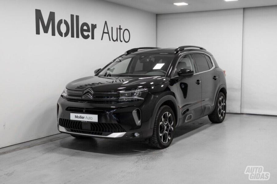 Черный Ситроен C5 Aircross 2023 в Вильнюс, объемом двигателя 1.20 л и пробегом 63 тыс. км за 18500 €, фото 1 на AUTOMOTO.COM.LV