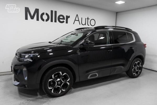 Black Citroen C5 Aircross 2023 in Vilnius, with an engine capacity of 1.20 L and mileage of 63 thousand km for 18500 €, photo 2 on AUTOMOTO.COM.LV