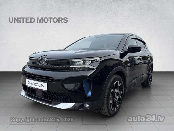 Черный Ситроен C5 Aircross 2022 в Йыхви, объемом двигателя 1.50 л и пробегом 36 тыс. км за 19900 €, фото 1 на AUTOMOTO.COM.LV