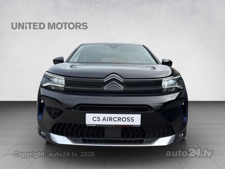 Black Citroen C5 Aircross 2022 in Johvi, with an engine capacity of 1.50 L and mileage of 36 thousand km for 19900 €, photo 3 on AUTOMOTO.COM.LV