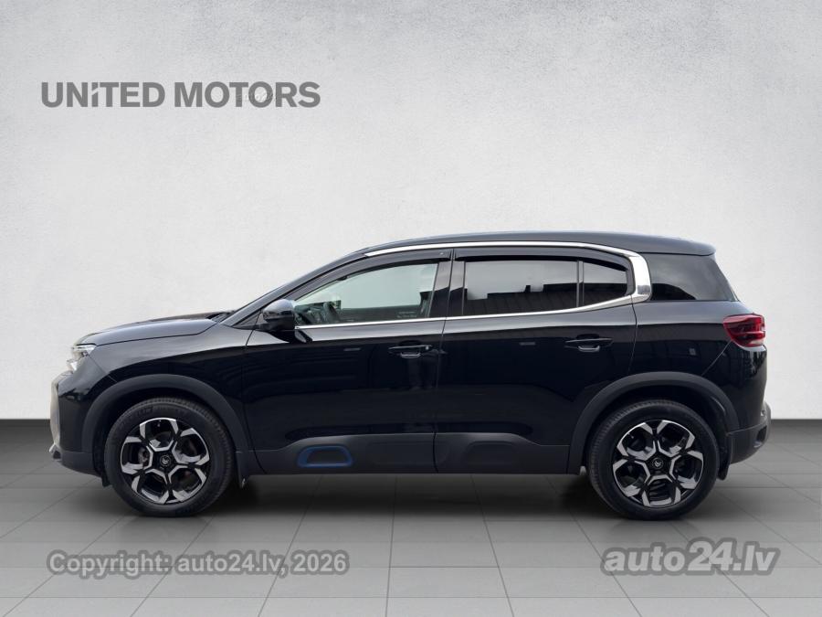 Black Citroen C5 Aircross 2022 in Johvi, with an engine capacity of 1.50 L and mileage of 36 thousand km for 19900 €, photo 4 on AUTOMOTO.COM.LV