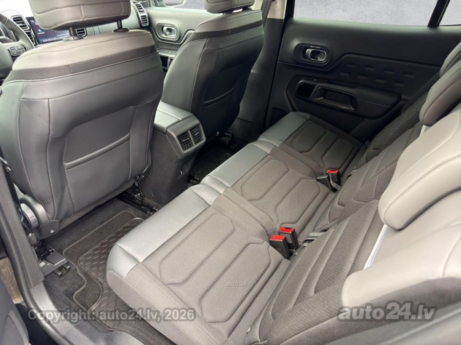 Black Citroen C5 Aircross 2022 in Johvi, with an engine capacity of 1.50 L and mileage of 36 thousand km for 19900 €, photo 12 on AUTOMOTO.COM.LV