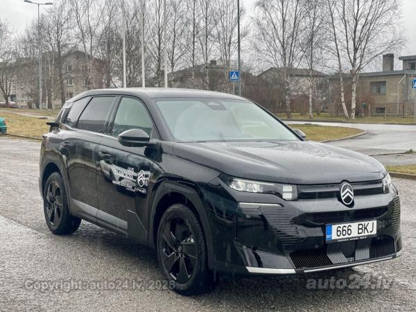 Melns Citroen C5 Aircross 2025 Jehvi, ar dzinēja tilpumu 1.20 L un nobraukumu 2 tūkst. km par 31900 €, foto 4 vietnē AUTOMOTO.COM.LV