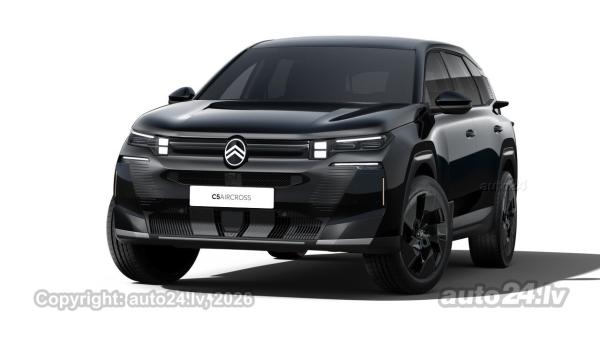 Черный Ситроен C5 Aircross 2026 в Таллин, объемом двигателя 1.20 л и пробегом 0 тыс. км за 34490 €, фото 1 на AUTOMOTO.COM.LV