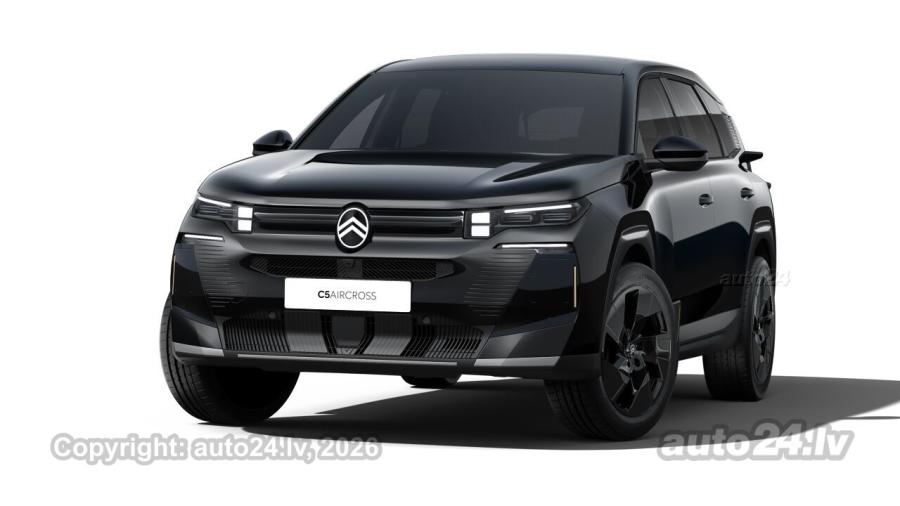 Черный Ситроен C5 Aircross 2026 в Таллин, объемом двигателя 1.20 л и пробегом 0 тыс. км за 34490 €, фото 1 на AUTOMOTO.COM.LV