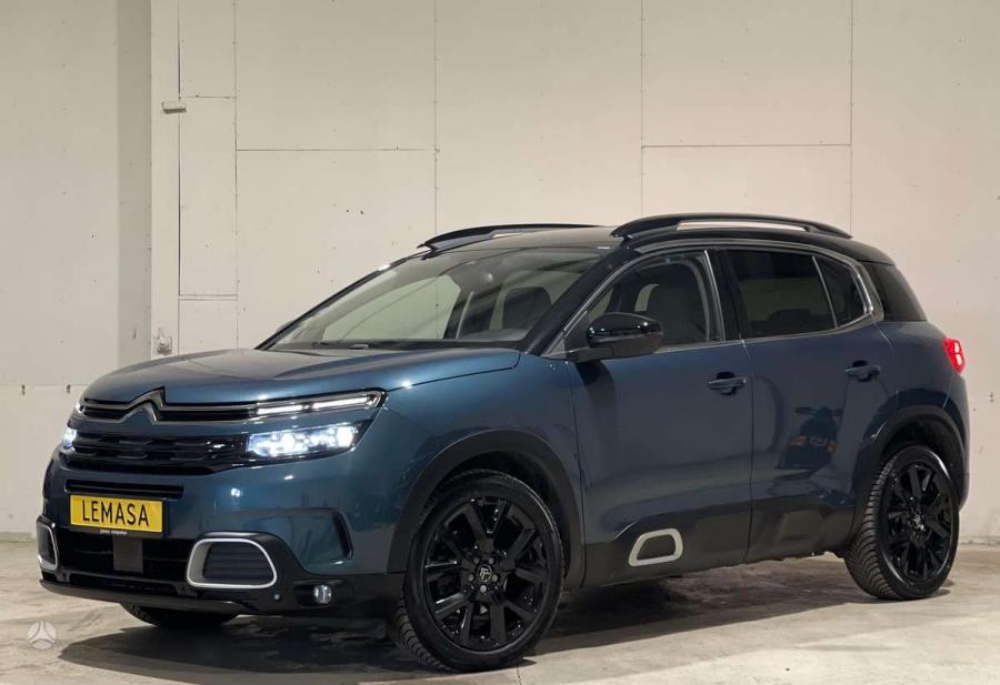 Zils Citroen C5 Aircross 2020 Klaipėda, ar dzinēja tilpumu 1.50 L un nobraukumu 89 tūkst. km par 14999 €, foto 1 vietnē AUTOMOTO.COM.LV