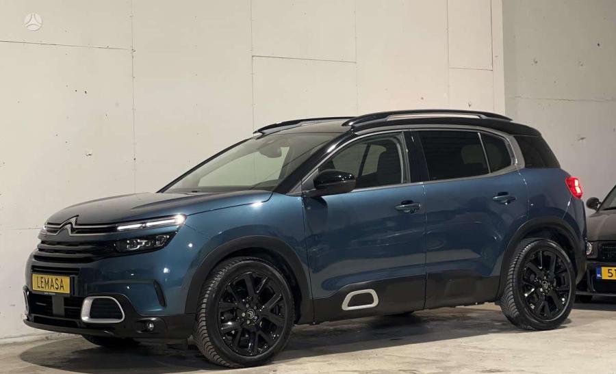 Zils Citroen C5 Aircross 2020 Klaipėda, ar dzinēja tilpumu 1.50 L un nobraukumu 89 tūkst. km par 14999 €, foto 9 vietnē AUTOMOTO.COM.LV