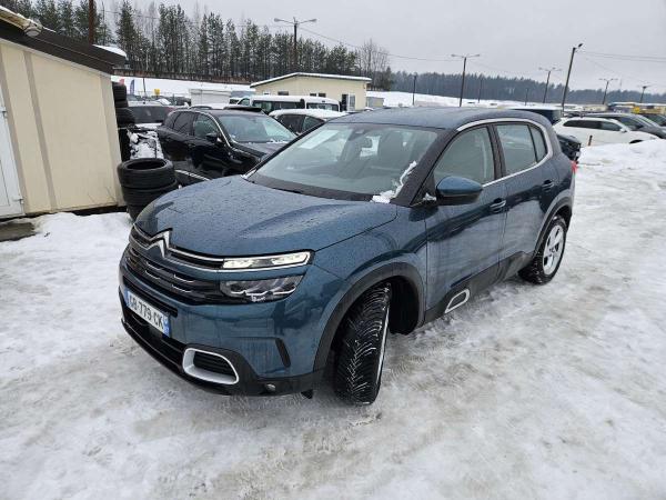 Синий Ситроен C5 Aircross 2021 в Вильнюс, объемом двигателя 1.20 л и пробегом 187 тыс. км за 12342 €, фото 8 на AUTOMOTO.COM.LV