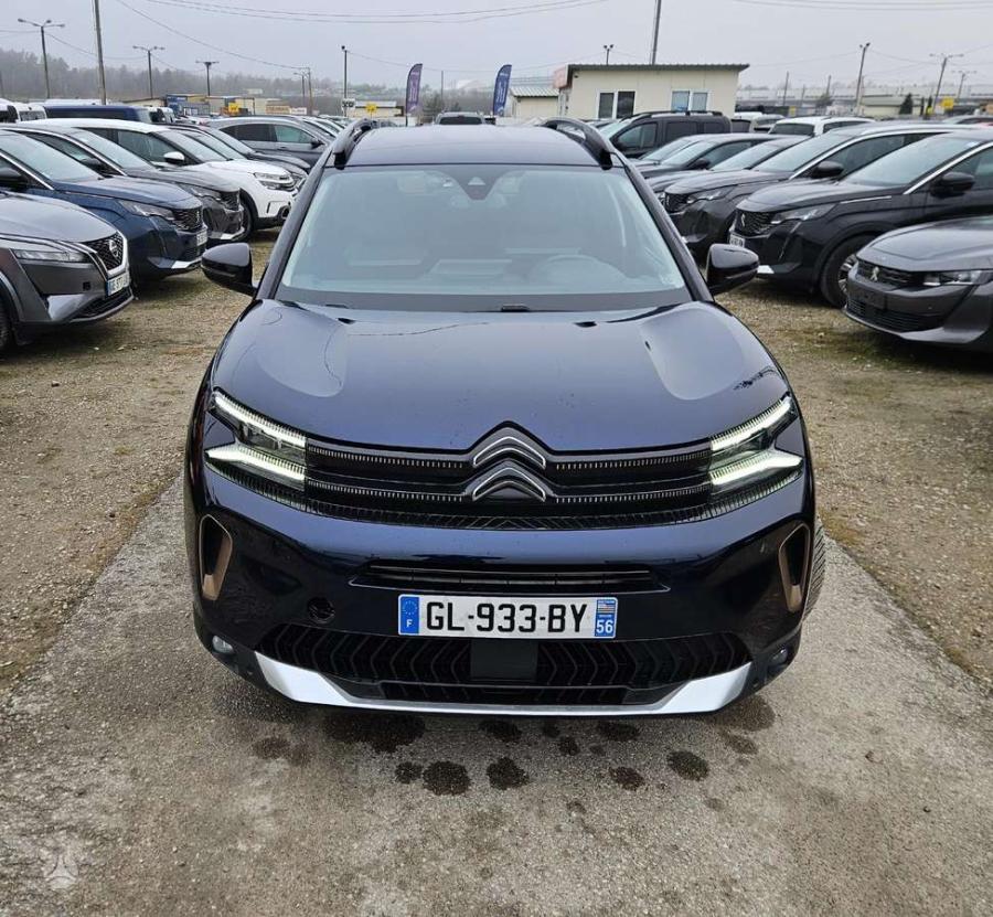 Zils Citroen C5 Aircross 2022 Viļņa, ar dzinēja tilpumu 1.20 L un nobraukumu 173 tūkst. km par 15125 €, foto 2 vietnē AUTOMOTO.COM.LV