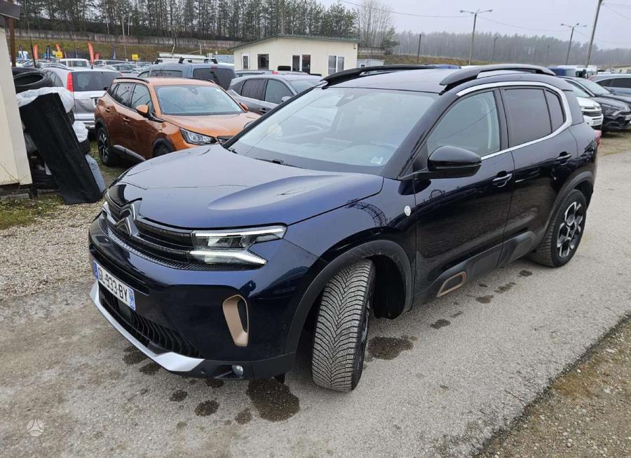 Zils Citroen C5 Aircross 2022 Viļņa, ar dzinēja tilpumu 1.20 L un nobraukumu 173 tūkst. km par 15125 €, foto 3 vietnē AUTOMOTO.COM.LV