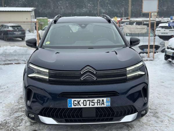 Blue Citroen C5 Aircross 2022 in Vilnius, with an engine capacity of 1.50 L and mileage of 177 thousand km for 16939 €, photo 2 on AUTOMOTO.COM.LV