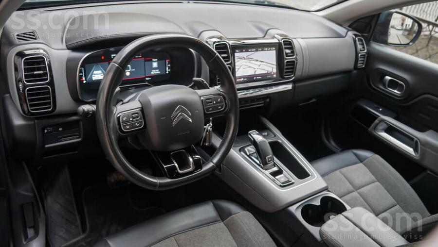 Синий Ситроен C5 Aircross 2022 в Рига, объемом двигателя 1.50 л и пробегом 206 тыс. км за 13950 €, фото 13 на AUTOMOTO.COM.LV