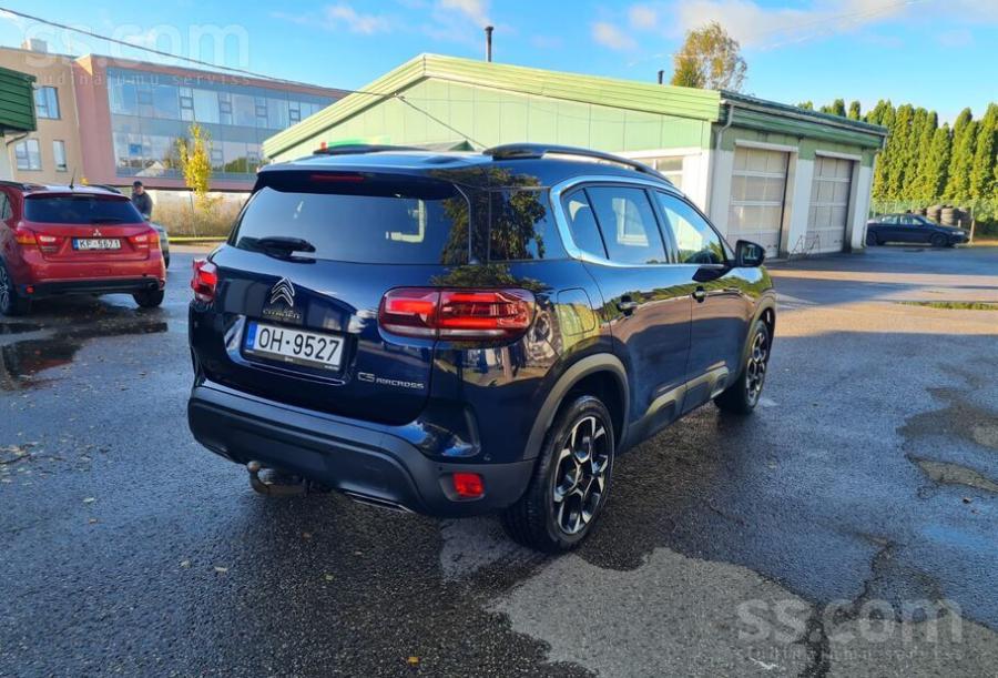 Синий Ситроен C5 Aircross 2022 в Елгава, объемом двигателя 1.20 л и пробегом 0 тыс. км за 16750 €, фото 9 на AUTOMOTO.COM.LV