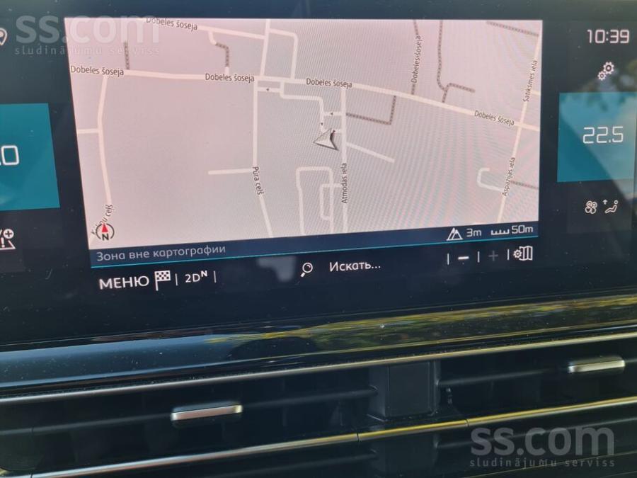 Синий Ситроен C5 Aircross 2022 в Елгава, объемом двигателя 1.20 л и пробегом 0 тыс. км за 16750 €, фото 19 на AUTOMOTO.COM.LV