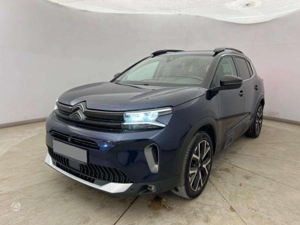 Zils Citroen C5 Aircross 2022 Viļņa, ar dzinēja tilpumu 1.20 L un nobraukumu 88 tūkst. km par 16580 €, foto 1 vietnē AUTOMOTO.COM.LV