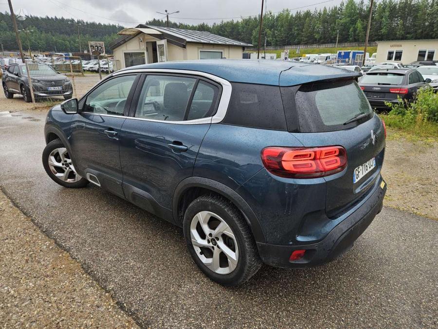 Blue Citroen C5 Aircross 2022 in Vilnius, with an engine capacity of 1.20 L and mileage of 114 thousand km for 12342 €, photo 8 on AUTOMOTO.COM.LV