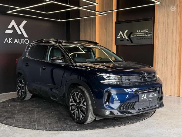 Blue Citroen C5 Aircross 2022 in Kaunas, with an engine capacity of 1.50 L and mileage of 90 thousand km for 19390 €, photo 2 on AUTOMOTO.COM.LV