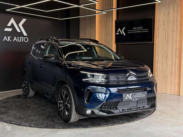 Blue Citroen C5 Aircross 2022 in Kaunas, with an engine capacity of 1.50 L and mileage of 90 thousand km for 19390 €, photo 3 on AUTOMOTO.COM.LV