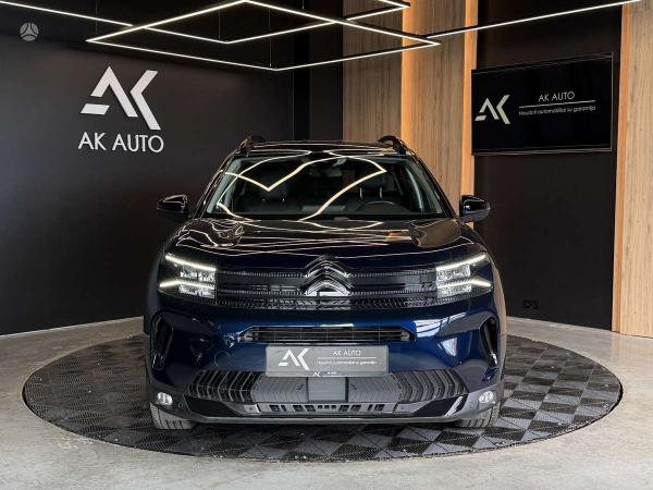 Blue Citroen C5 Aircross 2022 in Kaunas, with an engine capacity of 1.50 L and mileage of 90 thousand km for 19390 €, photo 4 on AUTOMOTO.COM.LV