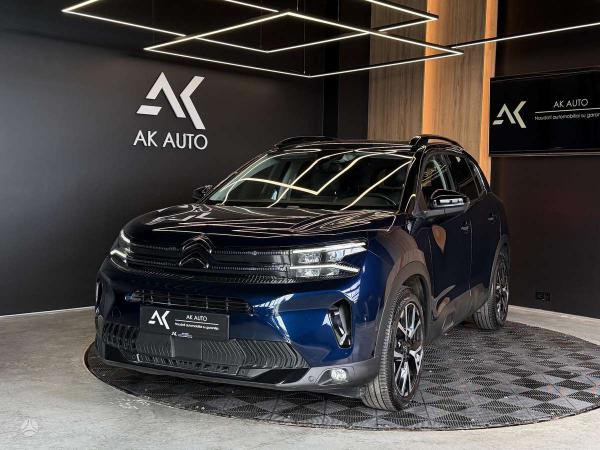 Blue Citroen C5 Aircross 2022 in Kaunas, with an engine capacity of 1.50 L and mileage of 90 thousand km for 19390 €, photo 5 on AUTOMOTO.COM.LV