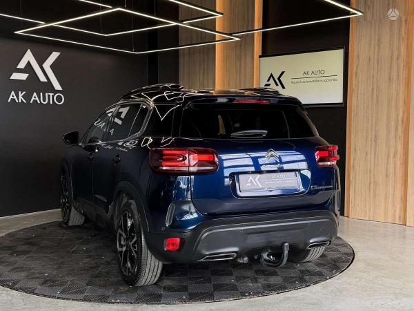 Blue Citroen C5 Aircross 2022 in Kaunas, with an engine capacity of 1.50 L and mileage of 90 thousand km for 19390 €, photo 9 on AUTOMOTO.COM.LV