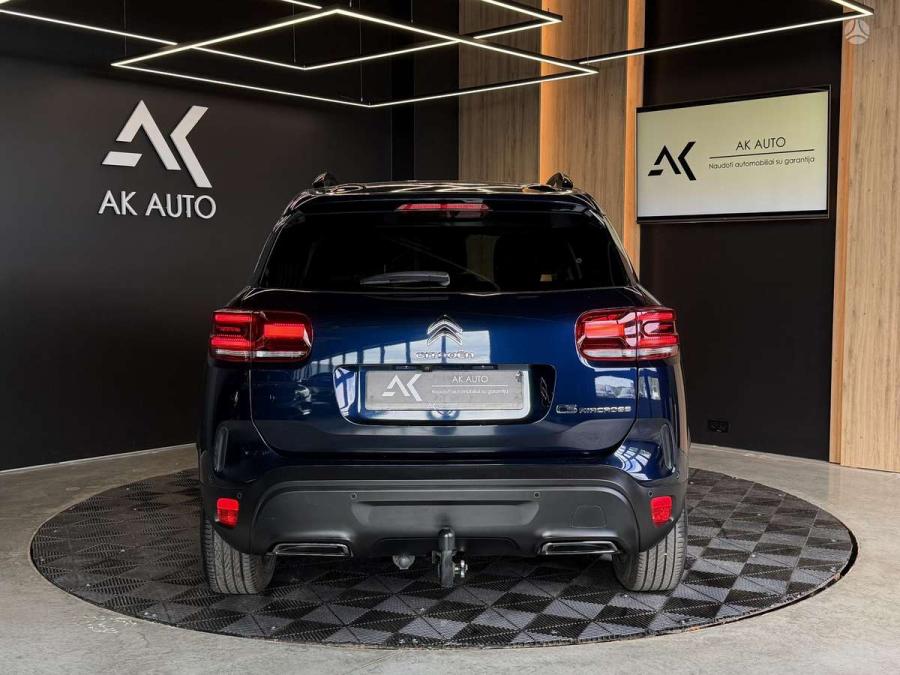 Blue Citroen C5 Aircross 2022 in Kaunas, with an engine capacity of 1.50 L and mileage of 90 thousand km for 19390 €, photo 11 on AUTOMOTO.COM.LV