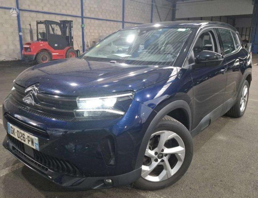 Zils Citroen C5 Aircross 2022 Viļņa, ar dzinēja tilpumu 1.50 L un nobraukumu 189 tūkst. km par 13672 €, foto 1 vietnē AUTOMOTO.COM.LV