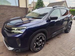 Blue Citroen C5 Aircross 2022 in Kalvarija, with an engine capacity of 1.50 L and mileage of 112 thousand km for 17485 €, photo  on AUTOMOTO.COM.LV